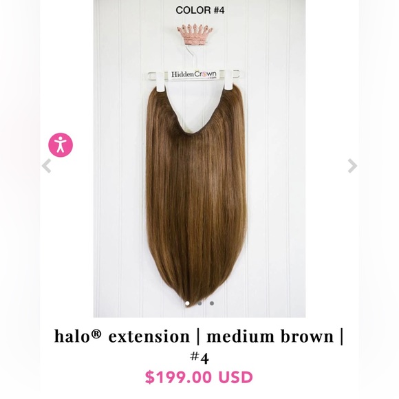 Hidden Crown Halo Hair Extensions